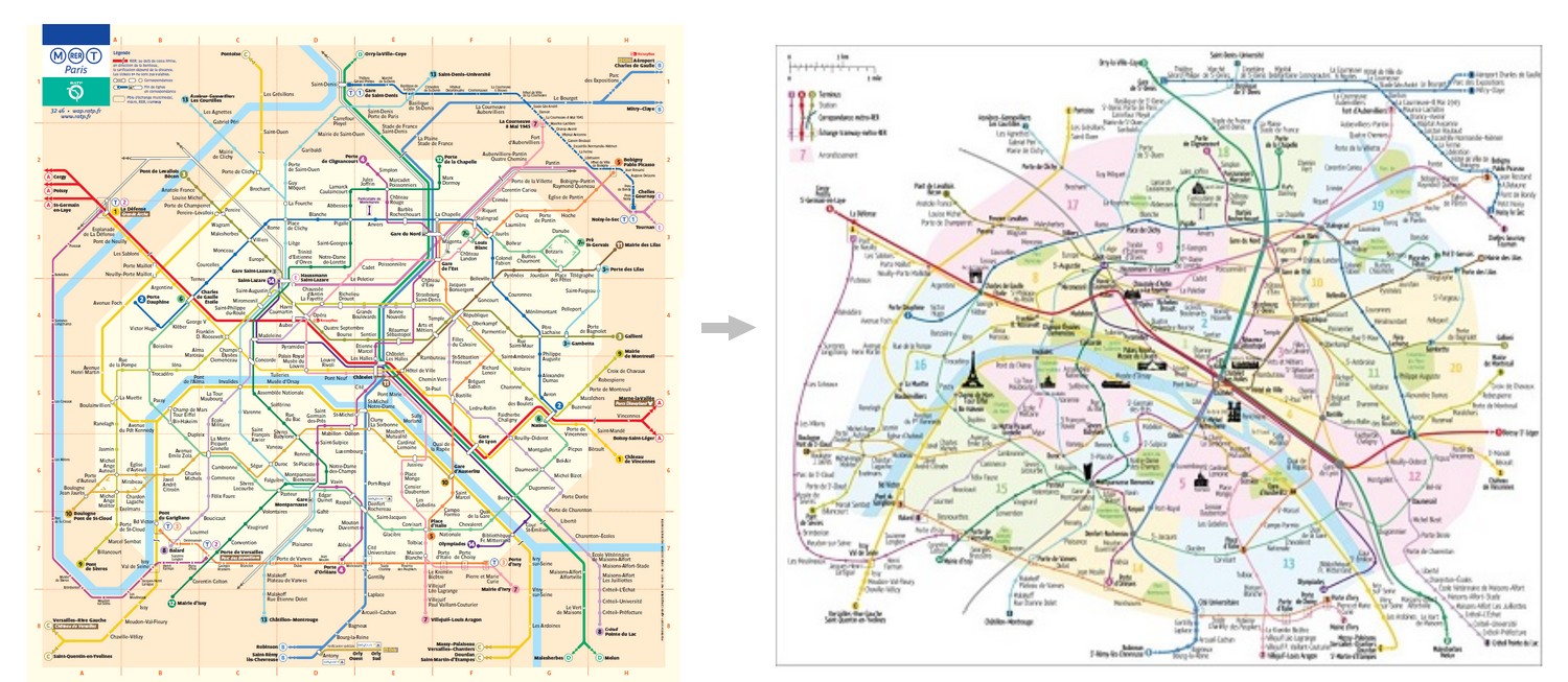 Crowdsourcing a new map design for Paris’ subways | Yannig Roth / This ...